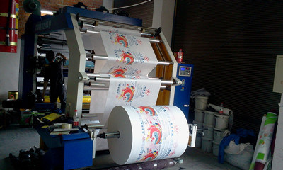 Machine d'impression flexographique à grande vitesse pour non les ...